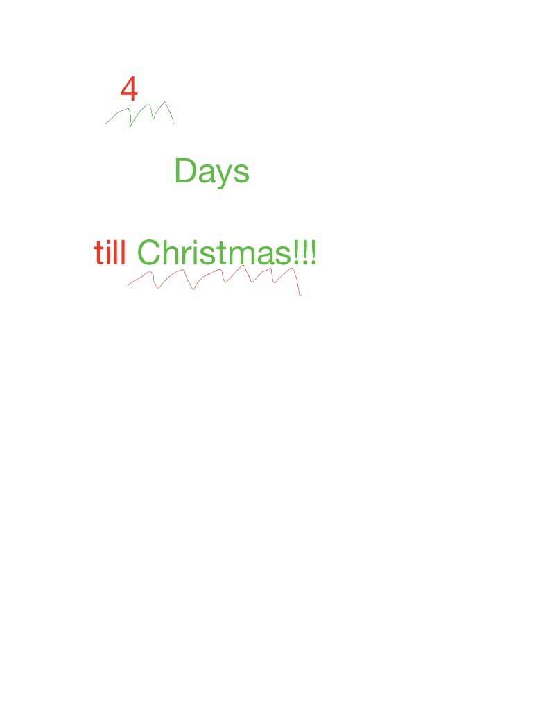 Christmas Countdown-4 DAYS!!! - Notability Gallery