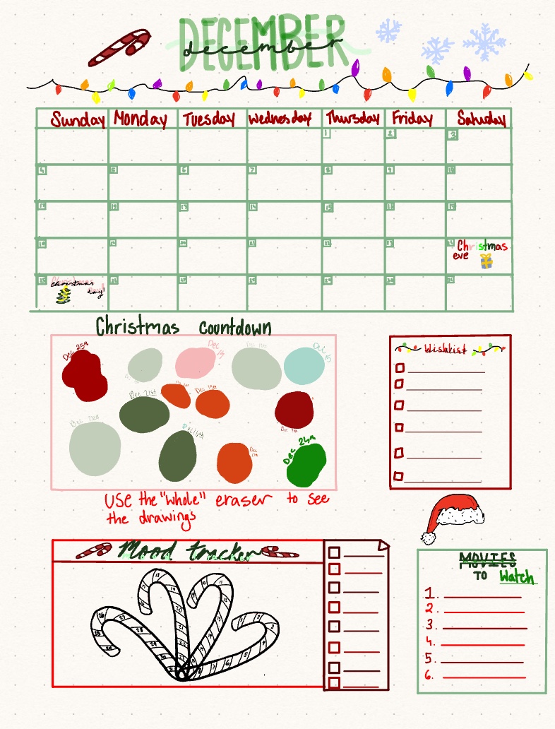 December Planner 🎅🎄 - Notability Gallery